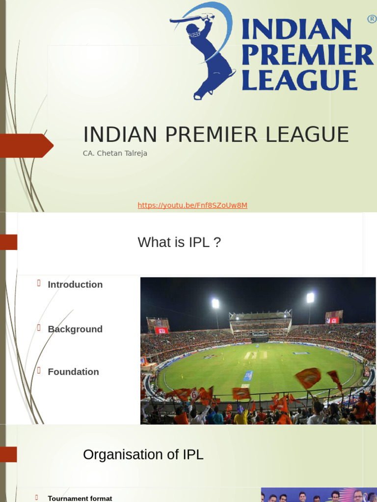 Indian Premier League | PDF