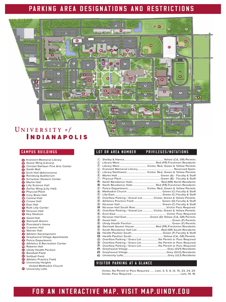 Campus Map Parking | PDF
