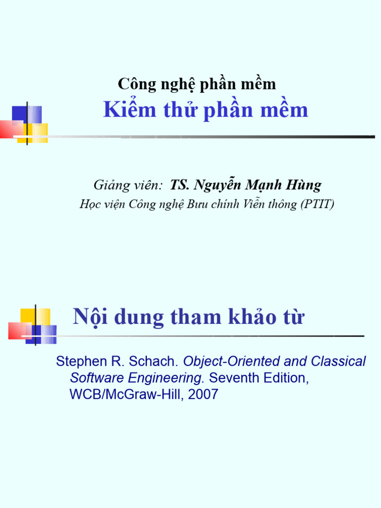 b05 Kiem Thu Phan Mem | PDF