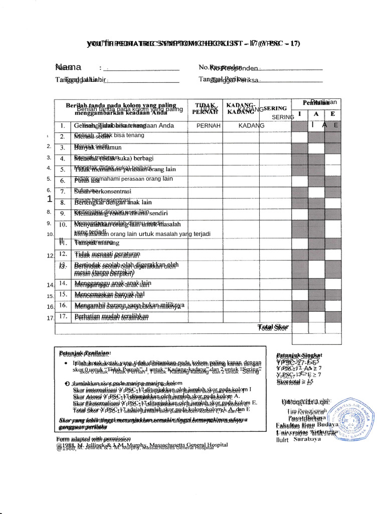 PSC 17 Indonesian | PDF