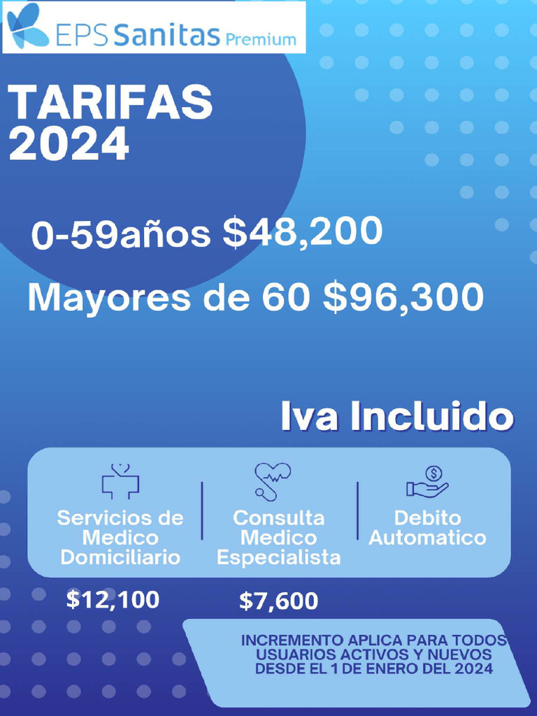 Nuevas Tarifas 2024 | PDF