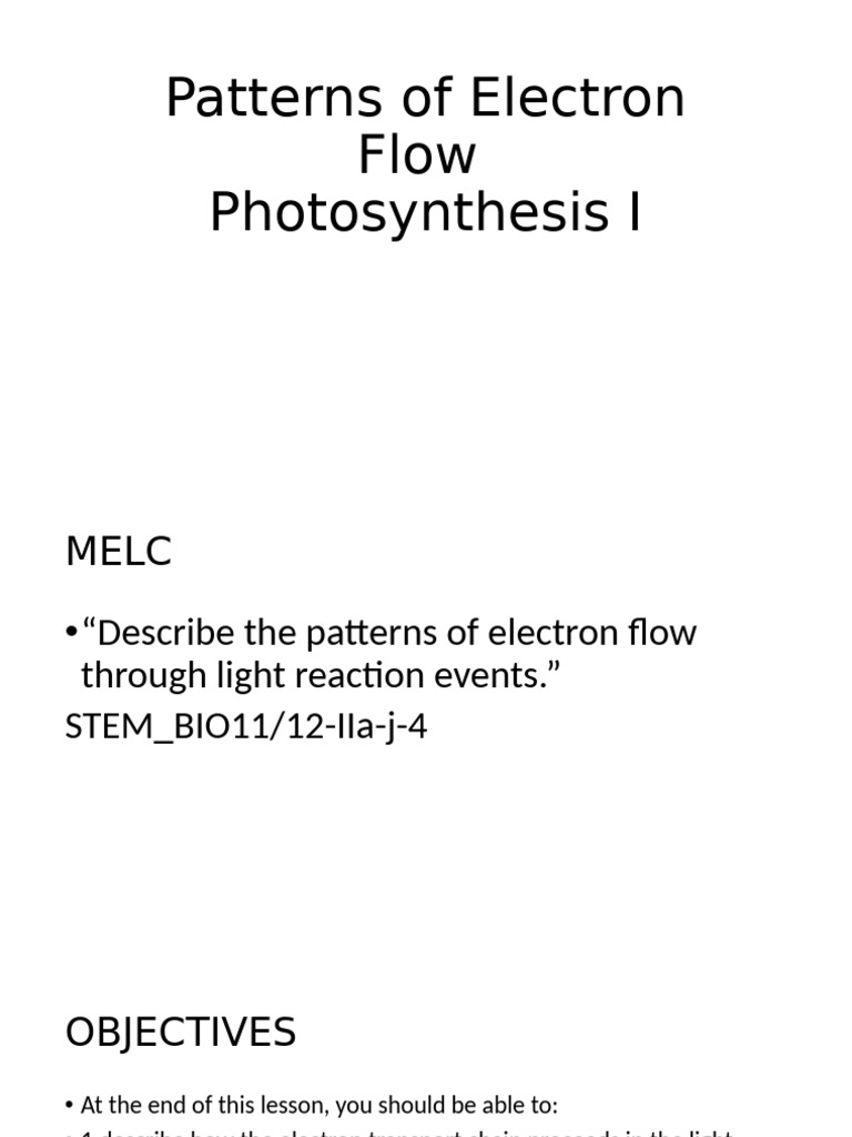 Patterns of Electron Flow | PDF