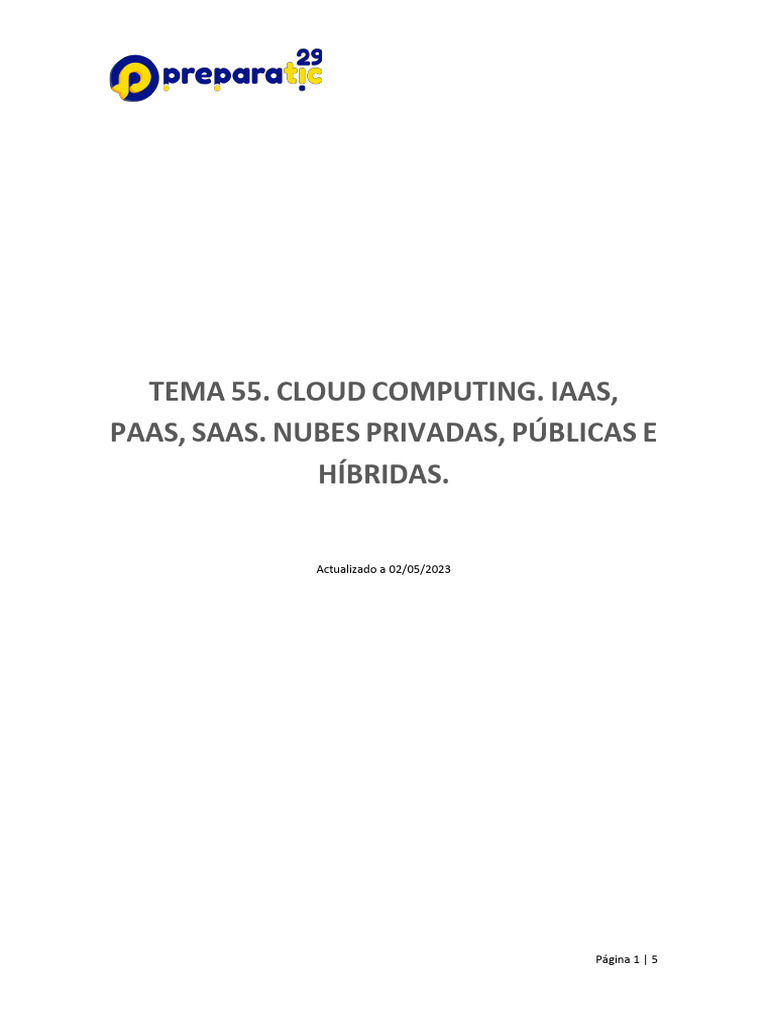 PreparaTIC - 29 - 055 - Resumen Express | PDF