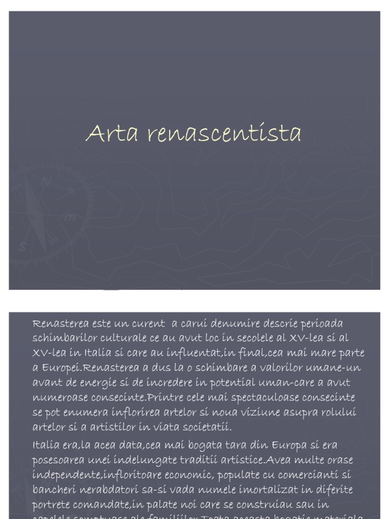 Arta Renascentista | PDF