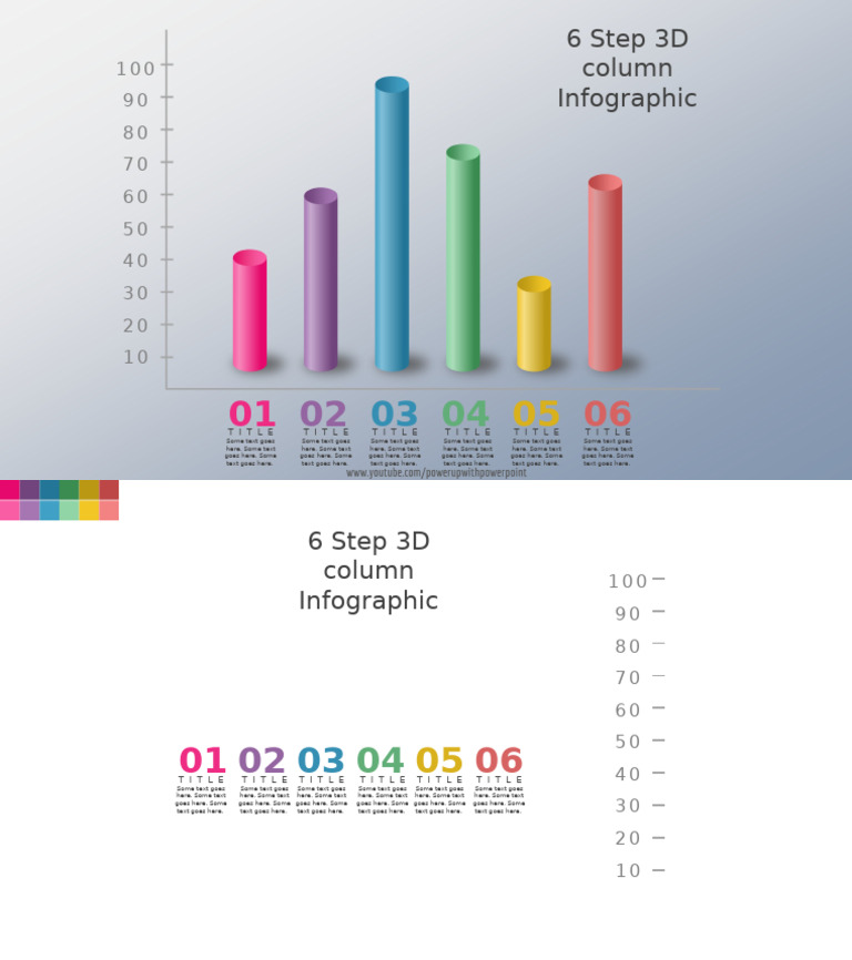 38.create 6 Step 3D Column Infographic | PDF