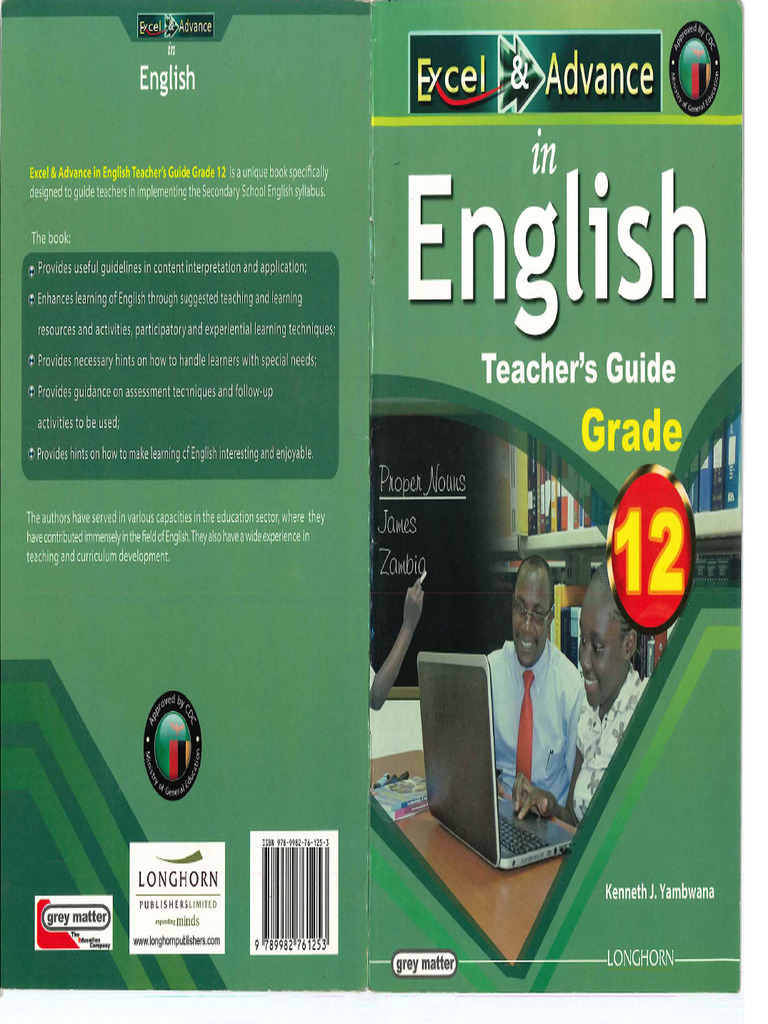 English G12 Tg Excel | PDF