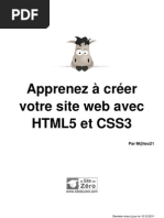 Créez Votre Site Web Avec HTML5 Et CSS3 - OpenClassrooms | PDF | Html | Internet