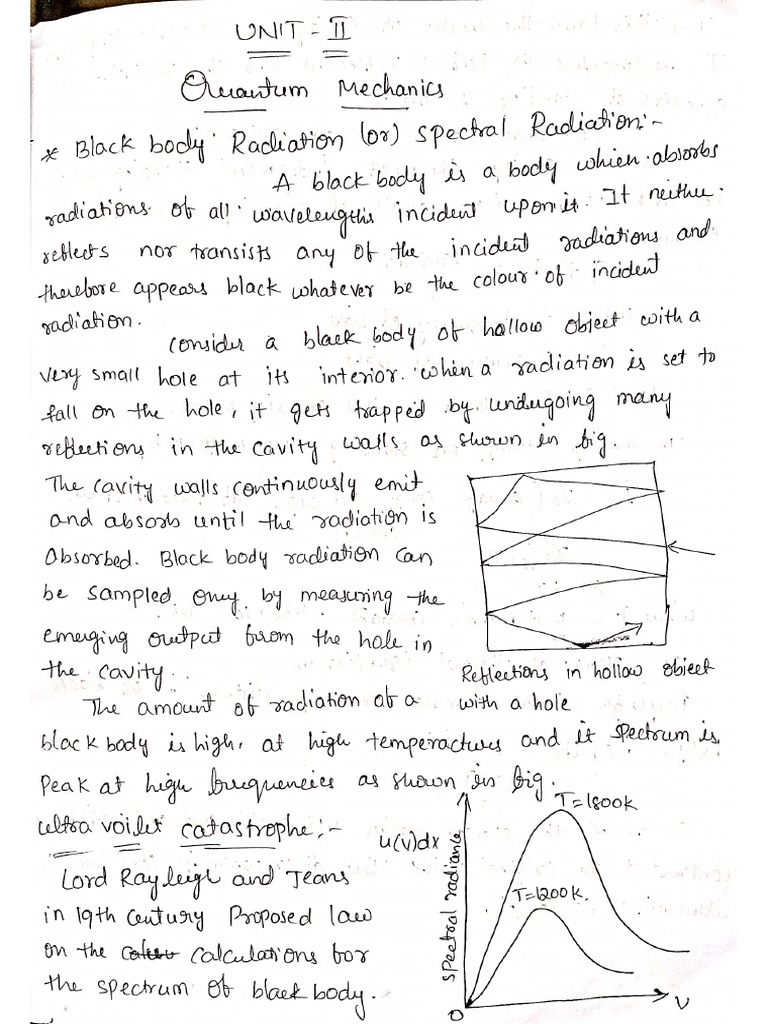 Modern Physics Unit 2 | PDF