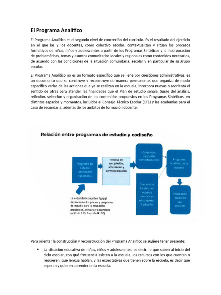 Programa Analitico Fase 2 A 6 | PDF