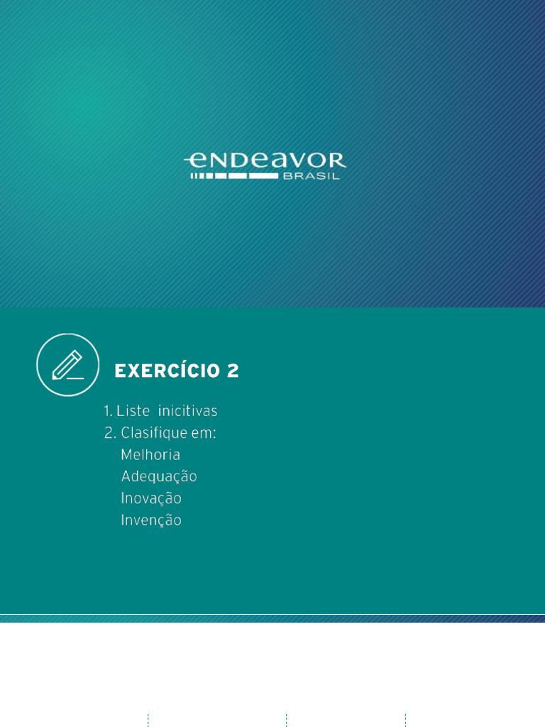 Aula 5 1 Material Complementar Exercicio 2 Defina Sua Matriz de Inovacao e Melhoria | PDF