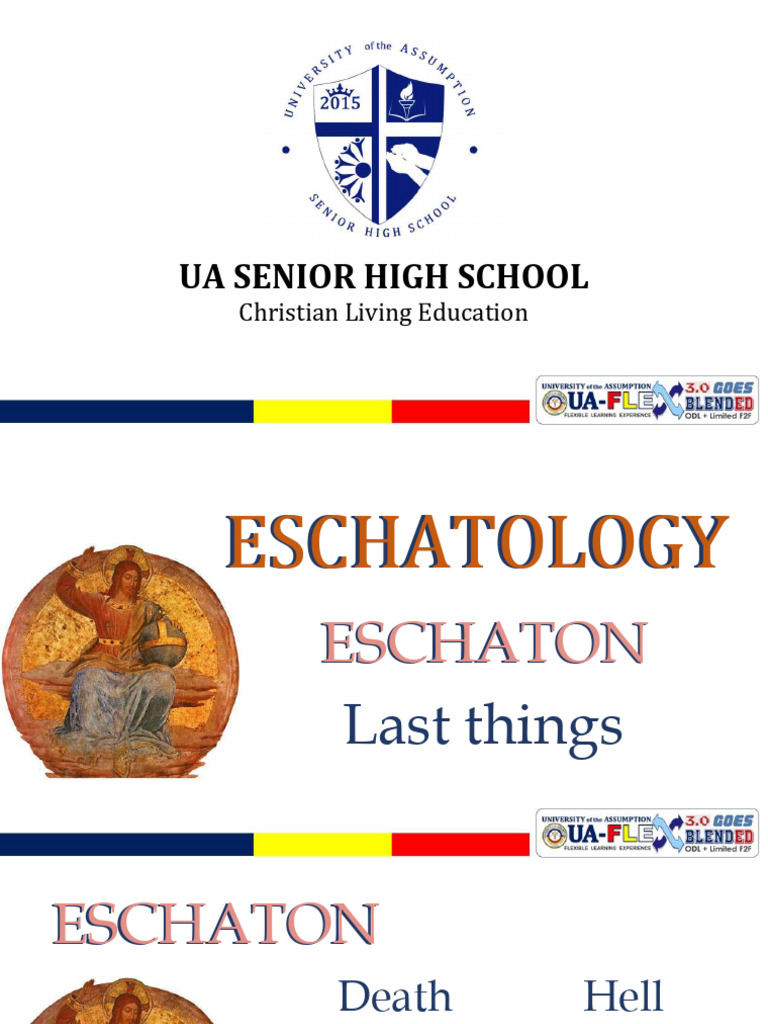 Introduction To Eschatology | PDF