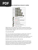 CSA Safety Footwear Markings Explained | PDF