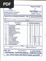 Scl-90-r Symptom Checklist-90-R Administration Scoring and | PDF | Mental Disorder | Psychopathology