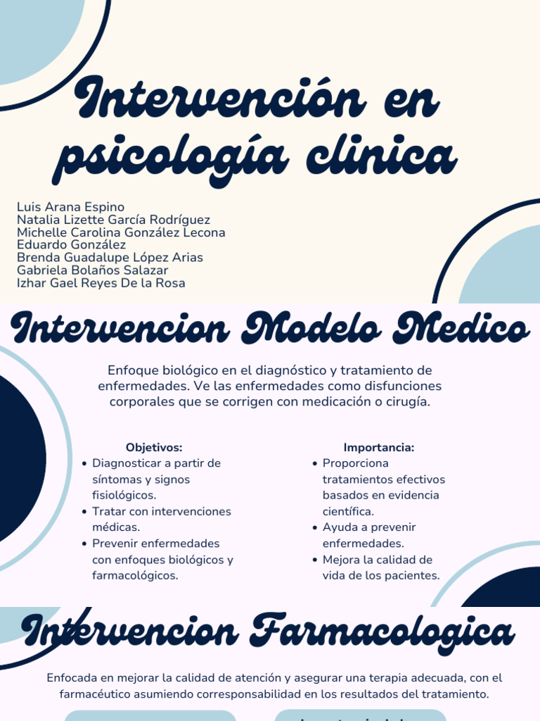 Intervenci N en Psicolog A Clinica | PDF