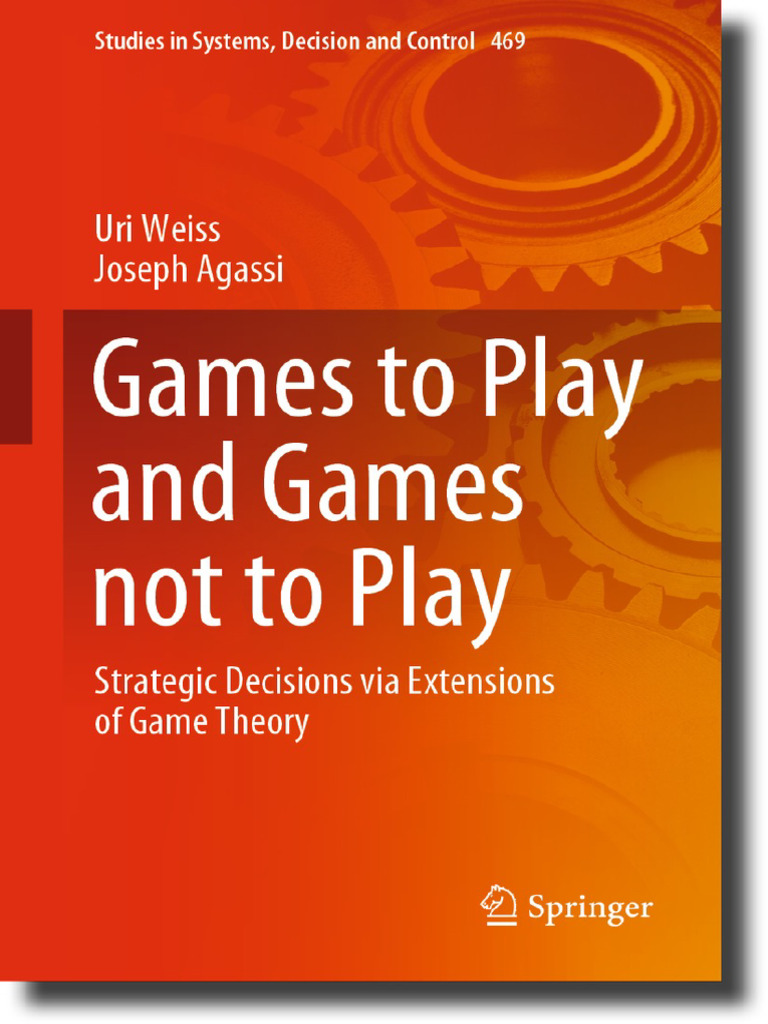 Games To Play and Games Not To Play | PDF
