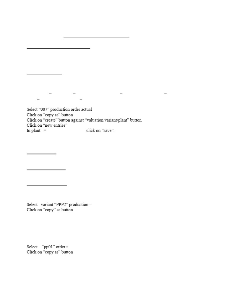 Cost Object Controlling | PDF