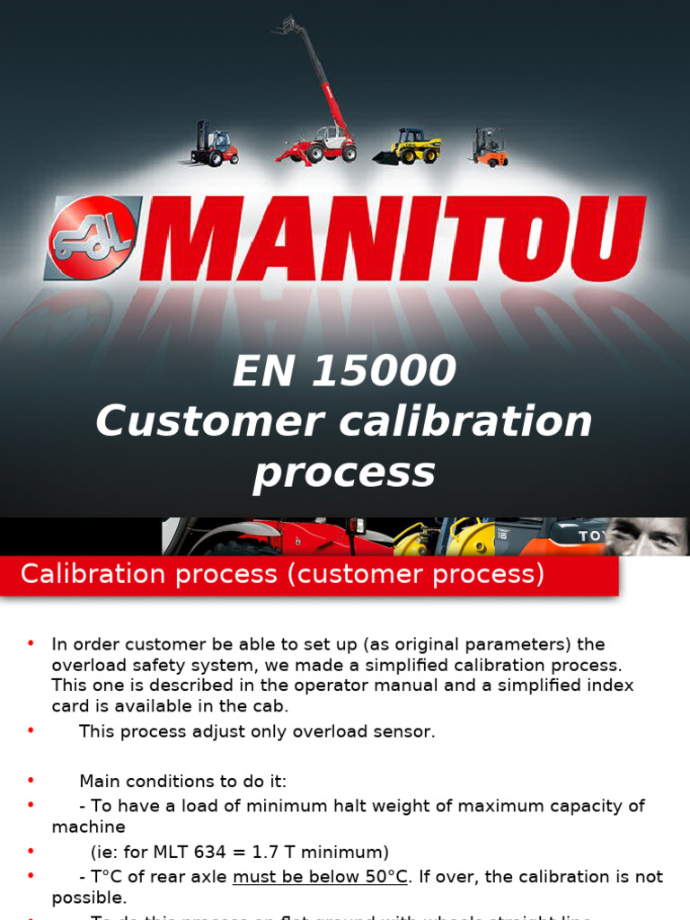 Customer Calibration Process | PDF
