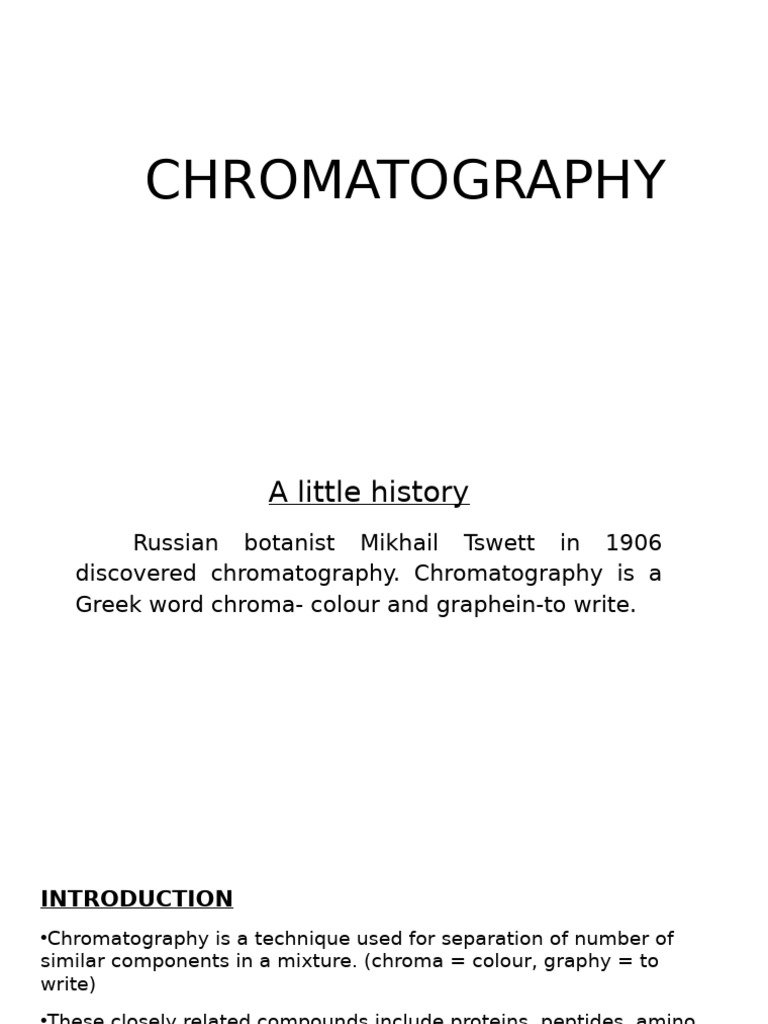 Chromatography 2017 | PDF