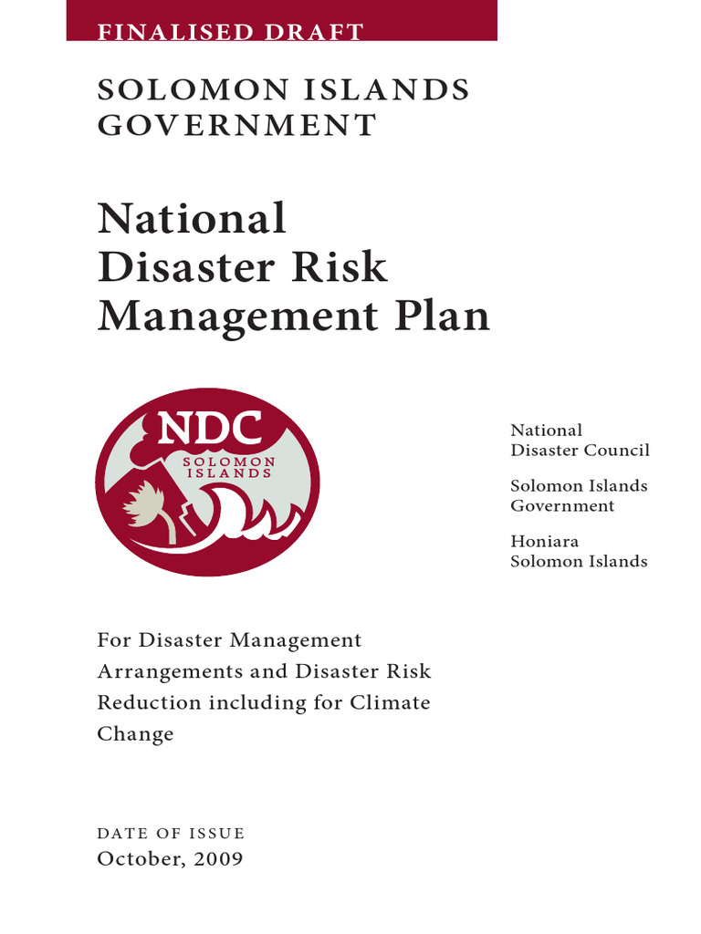 Solomon Isl DMP | PDF