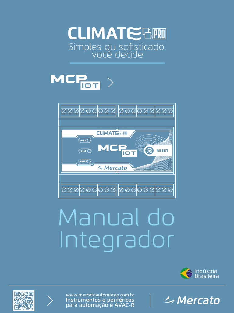 MCP-IoT - Manual Do Integrador | PDF