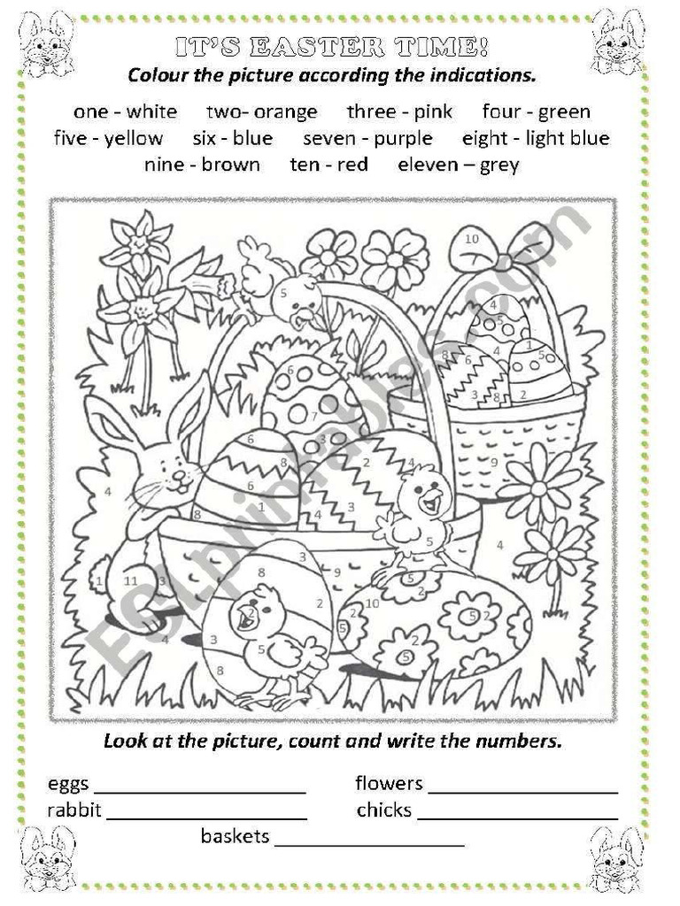 Easter Colouring | PDF