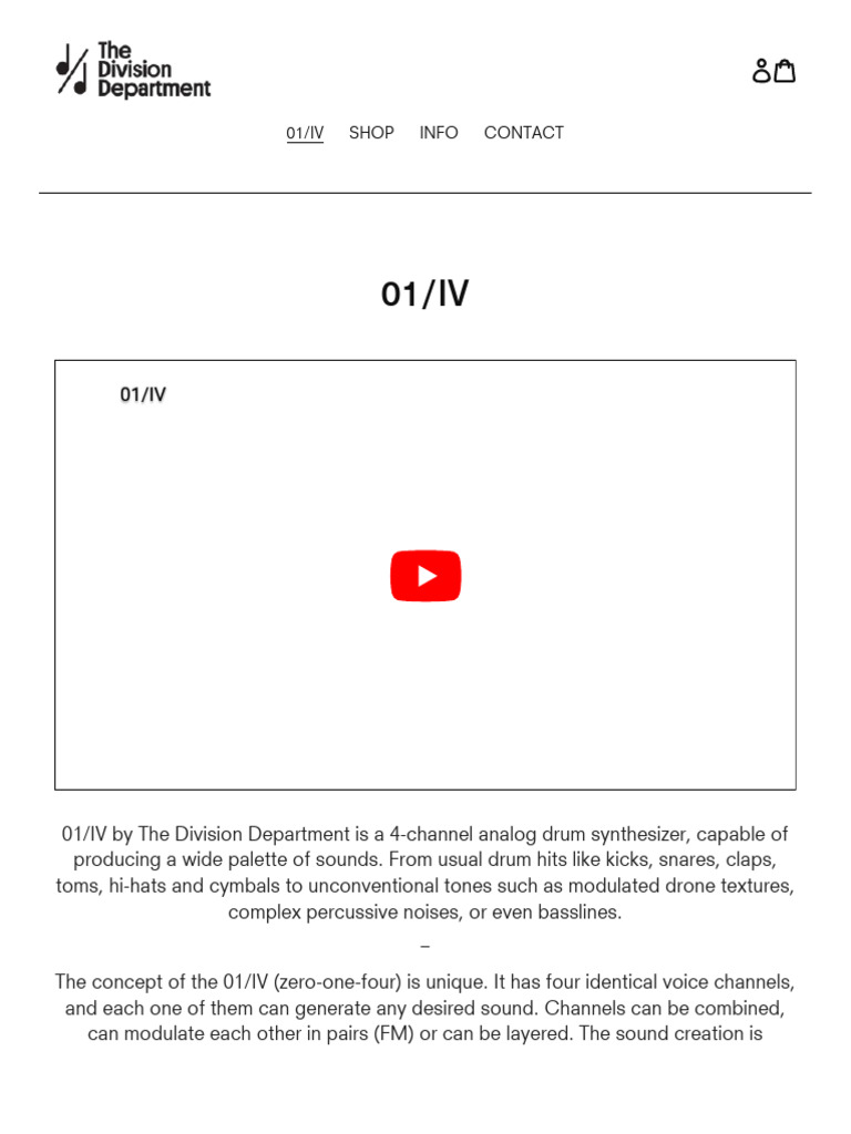 01 - IV - The Division Department | PDF