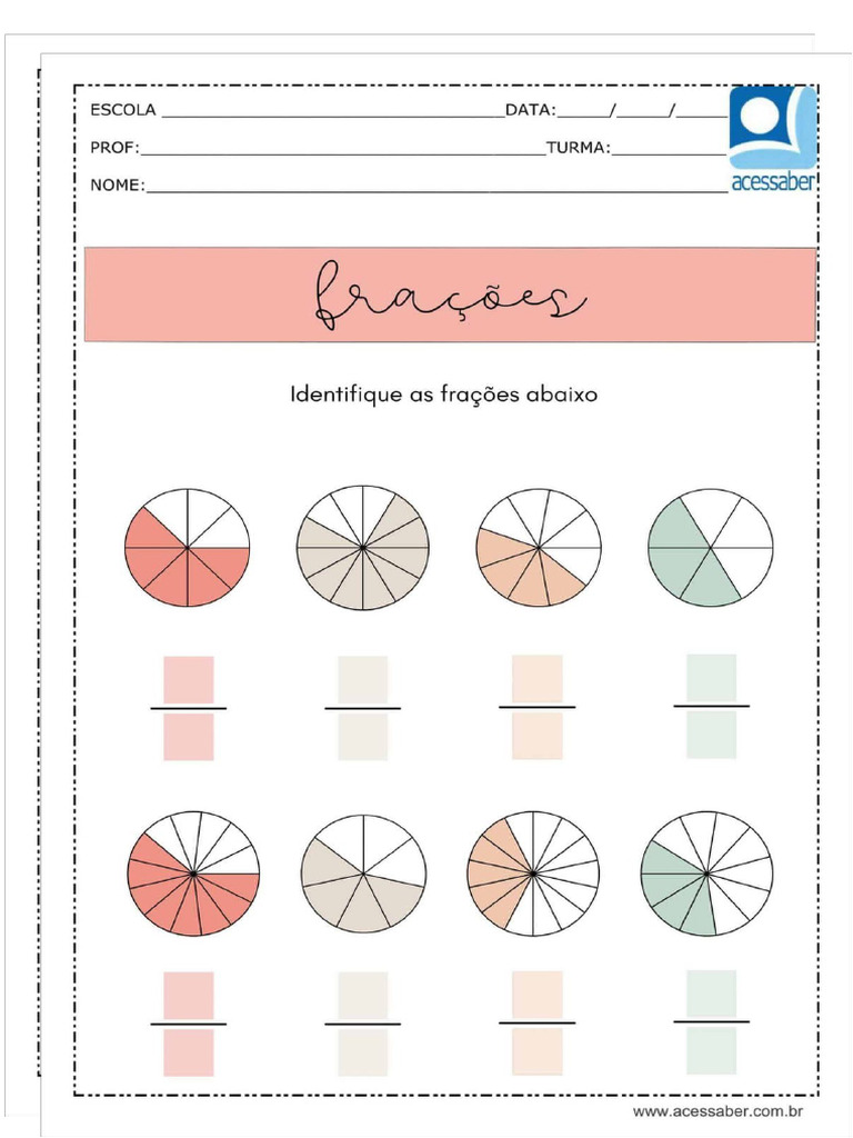 FRAÇÕES 4 ANO | PDF