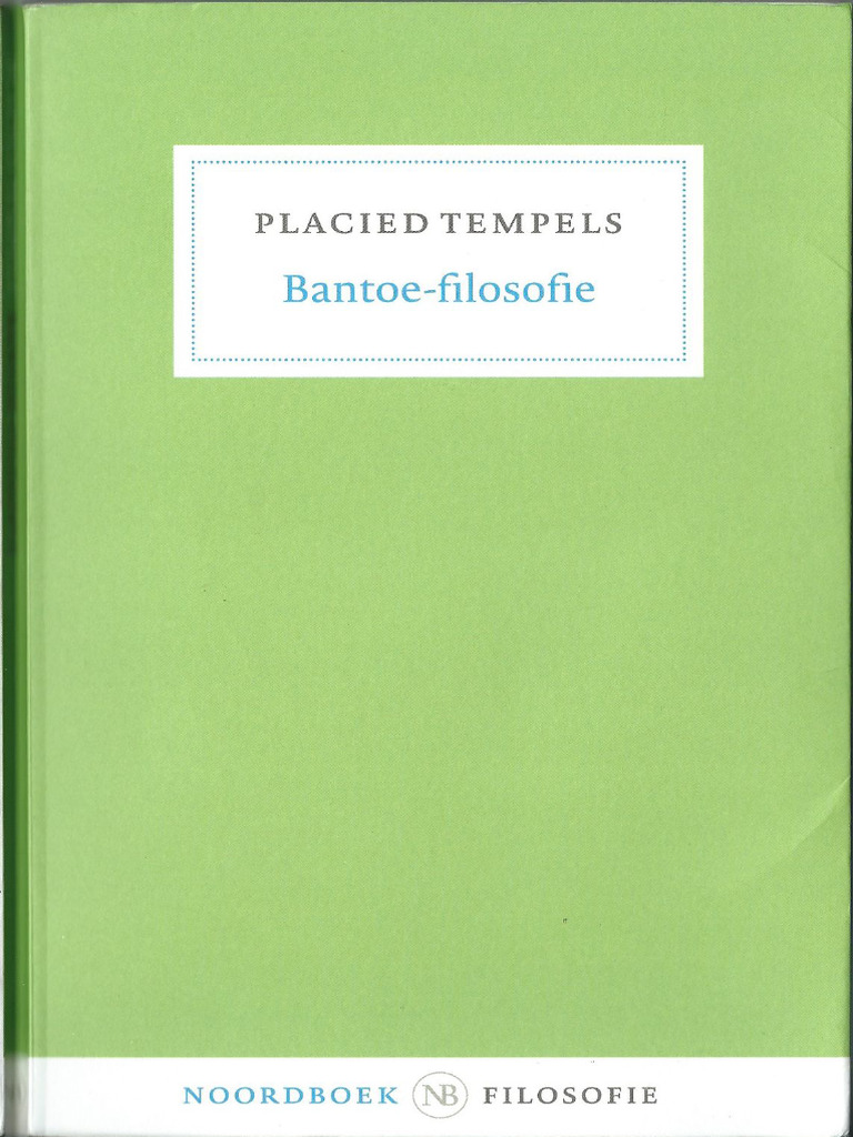 Bantoe-Filosofie (2023) | PDF