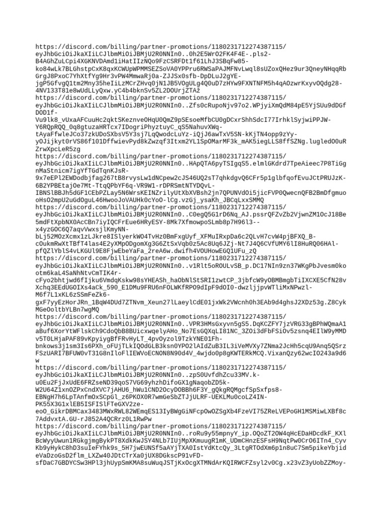 Discord Nitro Code | PDF