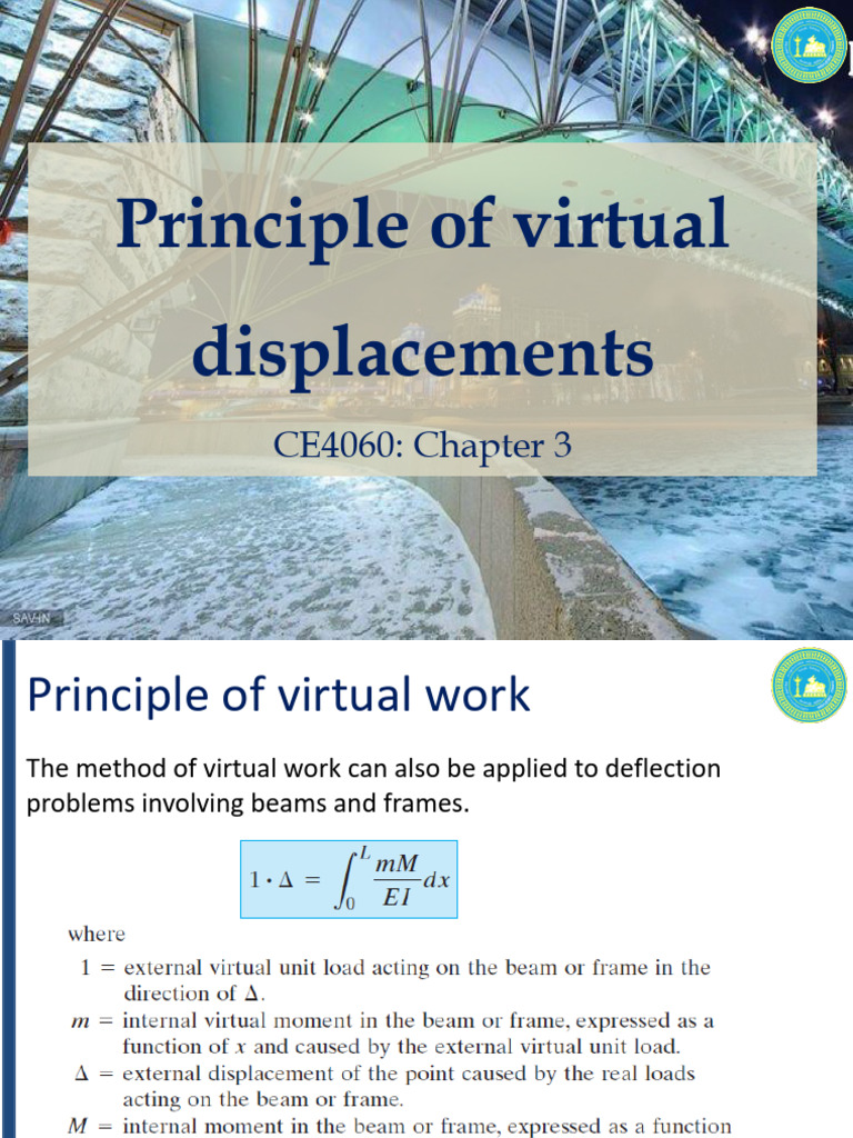 Principle of Virtual Displacements | PDF