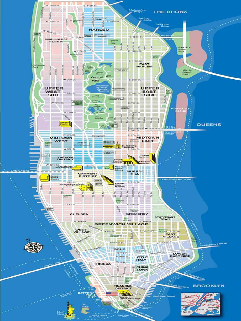 Manhattan Map PDF | PDF