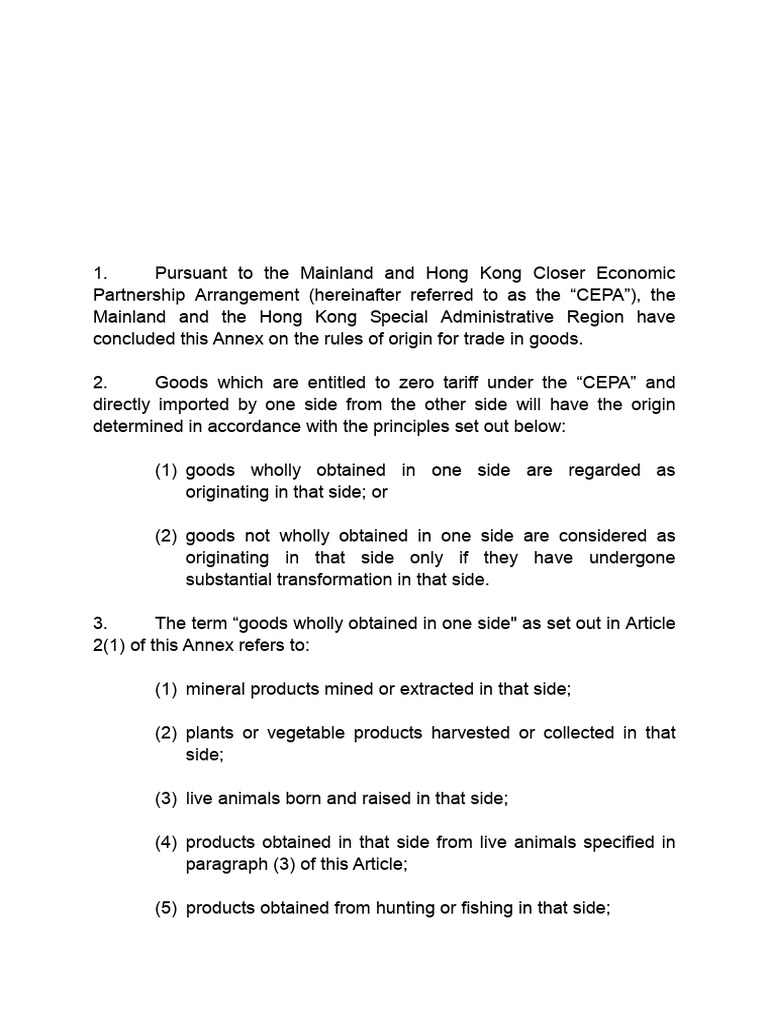 Annex 2 | PDF | Trade | Business