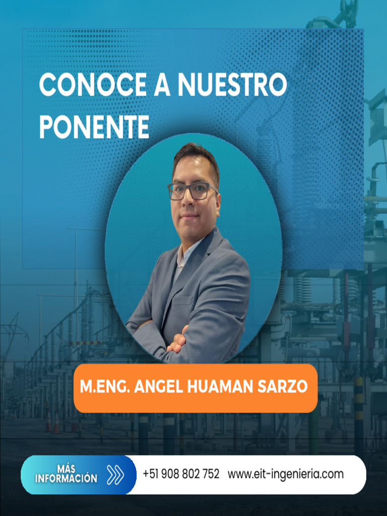 Conoce a nuestro ponente | PDF