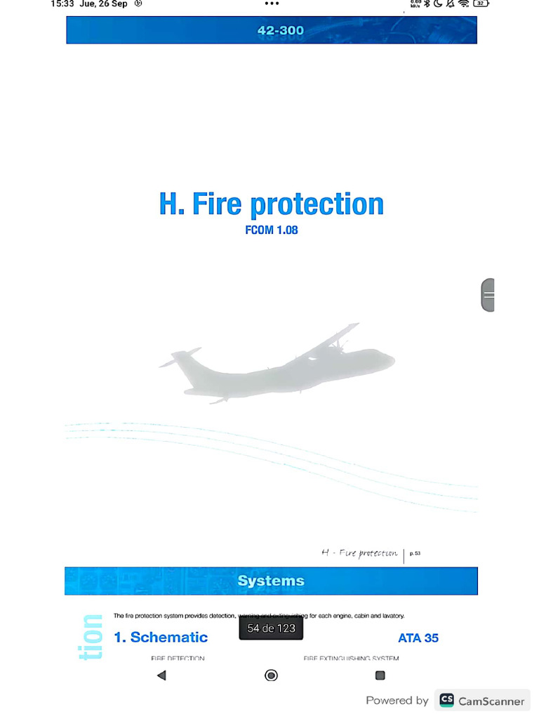 Fire Protection Atr 42 300 | PDF