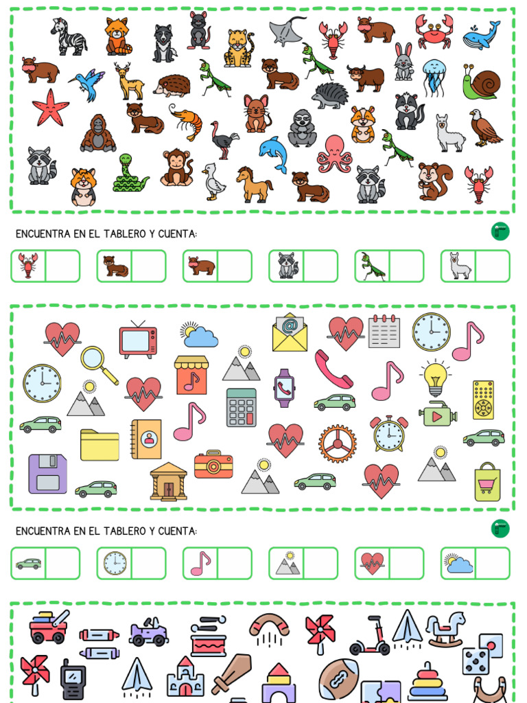 Guía Busca y Cuenta | PDF