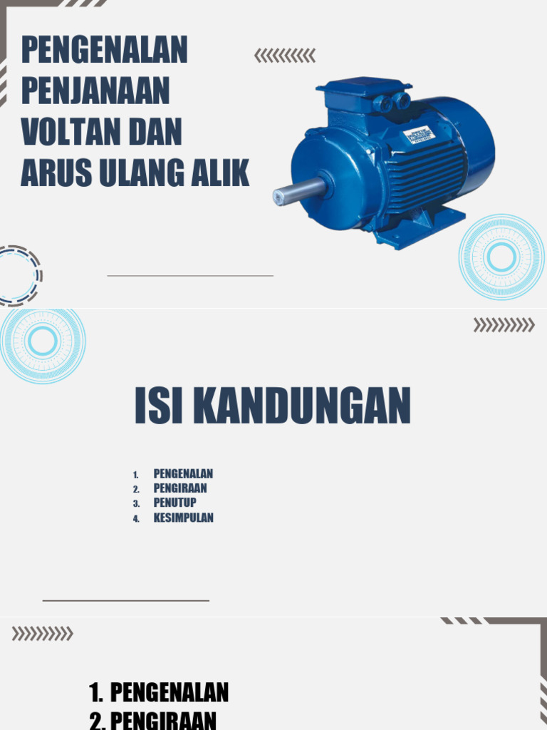 1.motor Arus Ulang Alik | PDF