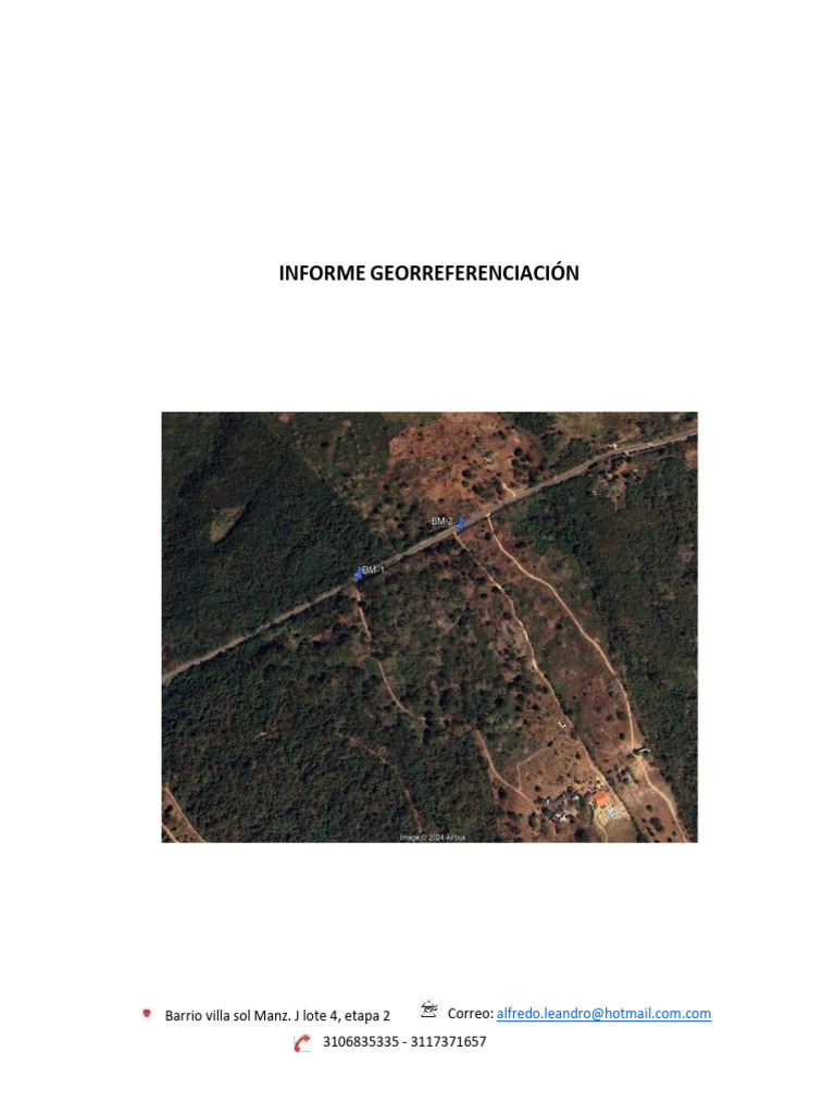 Informe de Posicionamiento GNSS - Baru Mar | PDF | Tecnologia geográfica | Tecnologia e Engenharia