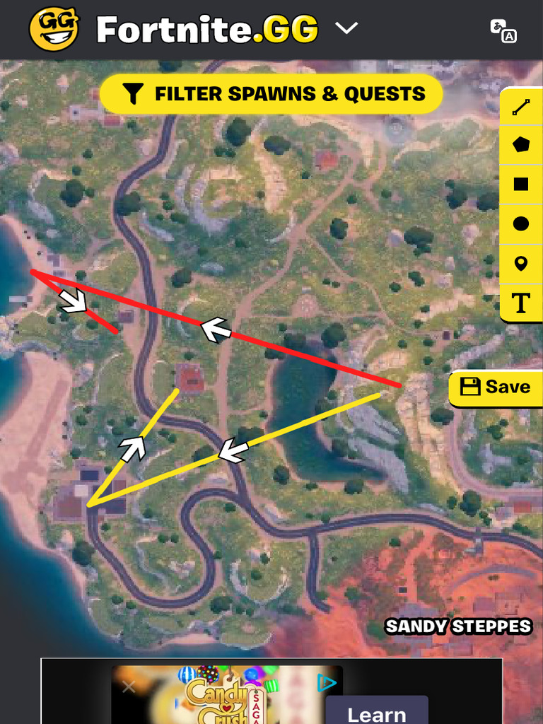 Fortnite Interactive Map - Fortnite - GG | PDF
