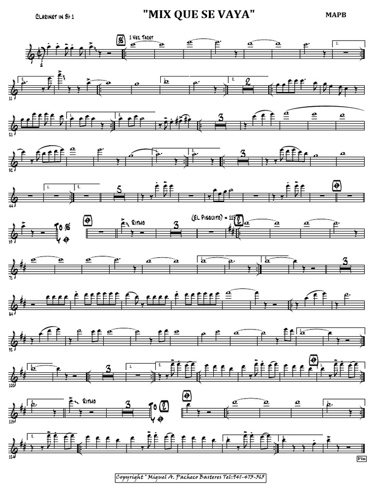 Mix Que Se Vaya - Mapb | PDF