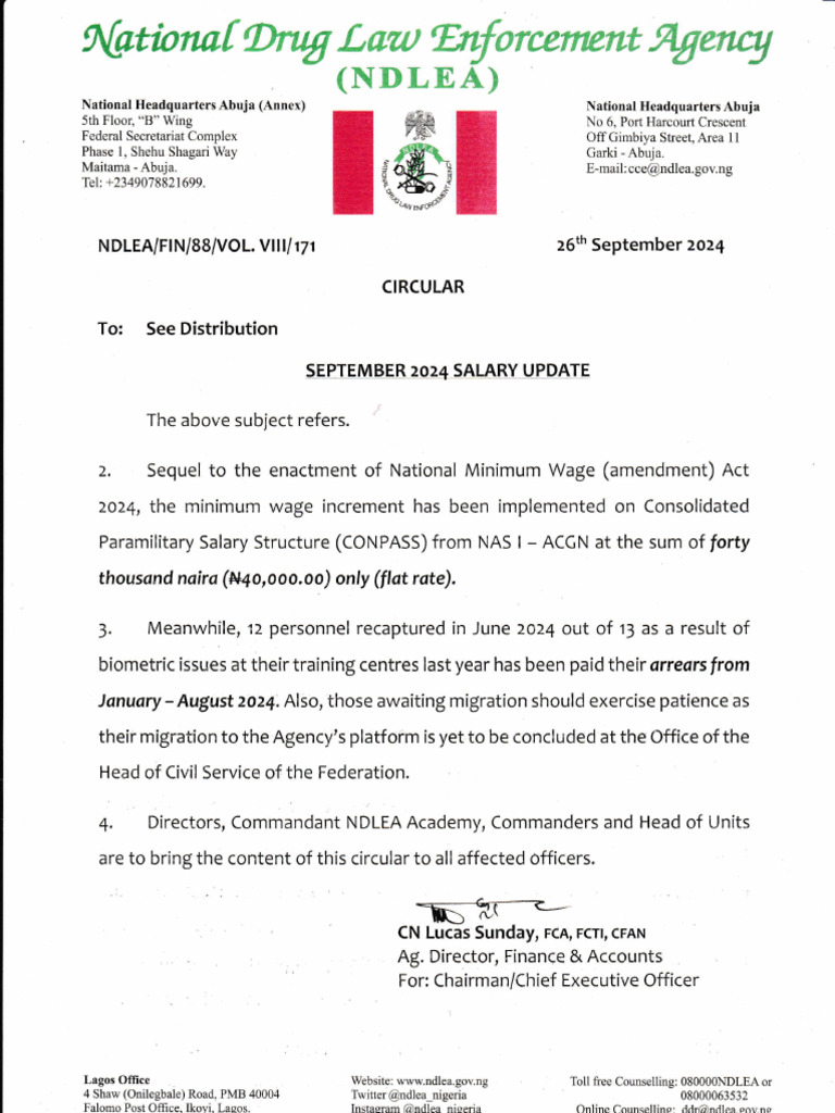 September Salary Update | PDF | Employment Compensation | Business