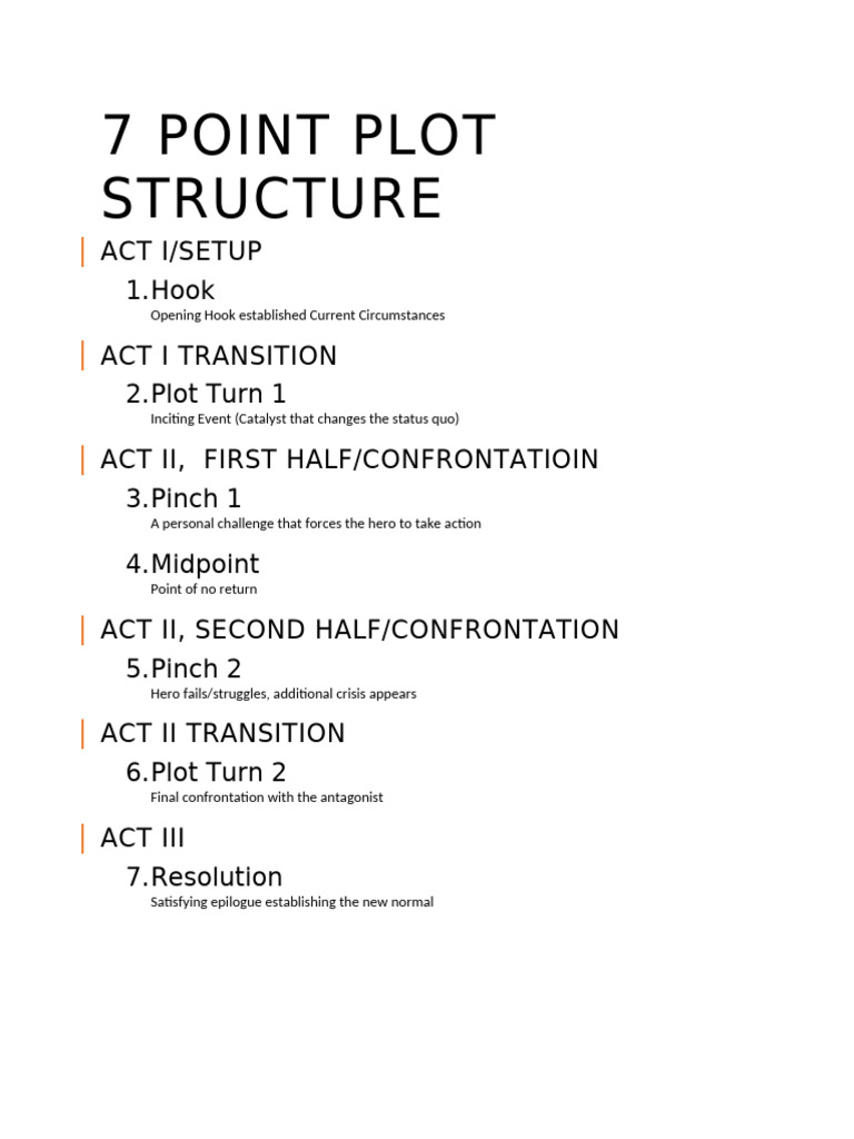 7 Point Plot Structure | PDF