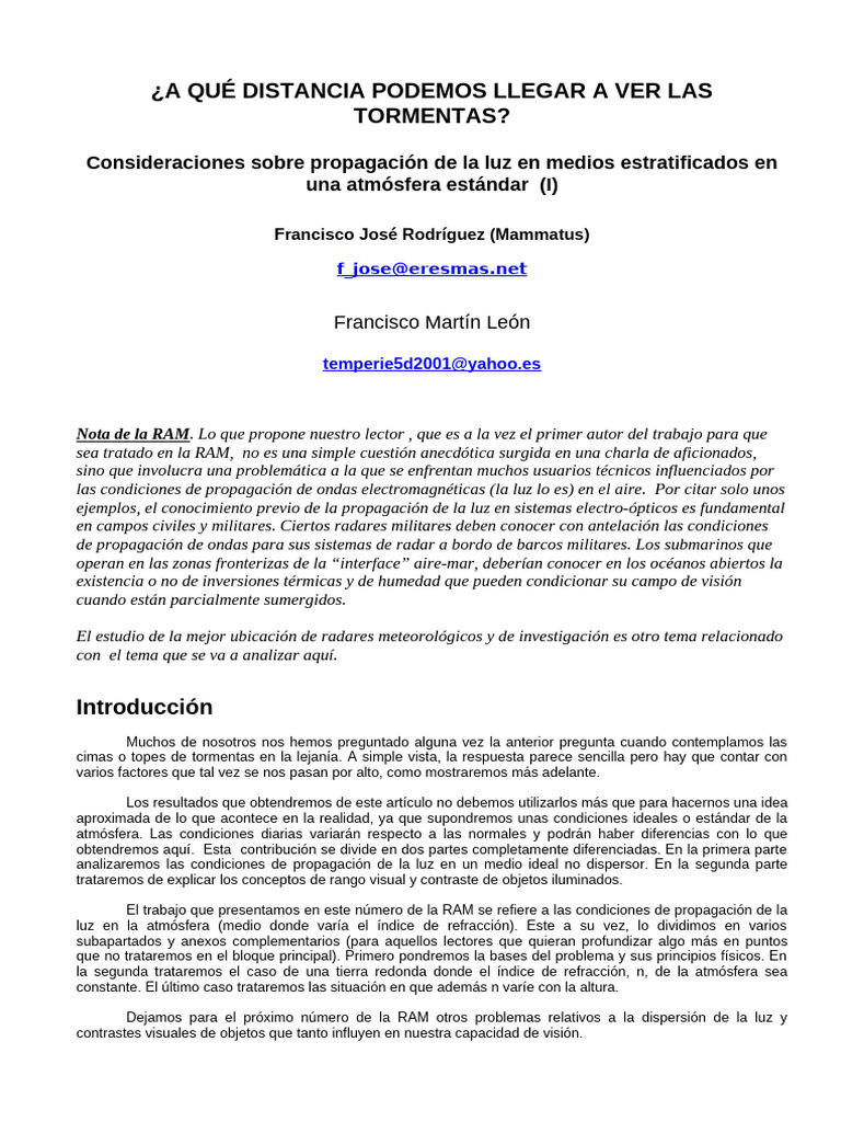 Nubes y Vision 1 | PDF