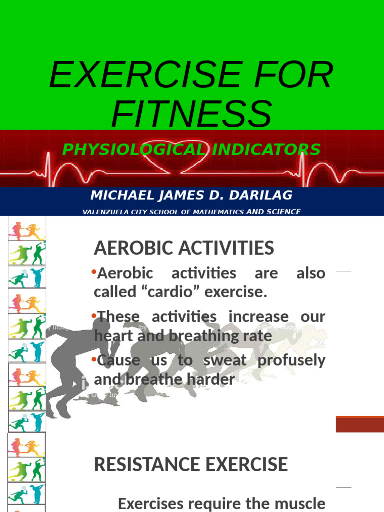Exercise For Fitness Fitt Principles | PDF