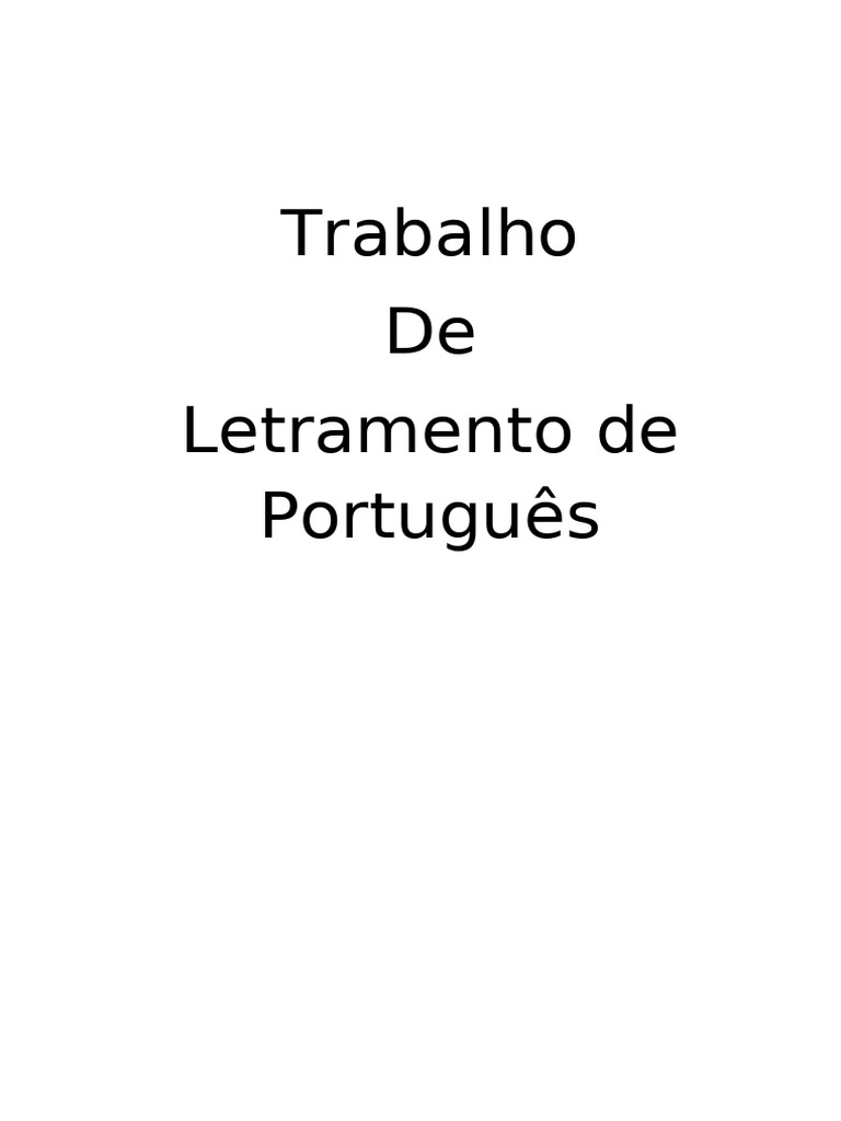 Trabalho 1 | PDF