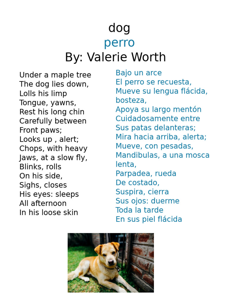Poems For Module 1 Unit 1 EL | PDF