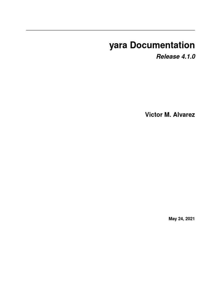 Yara | PDF