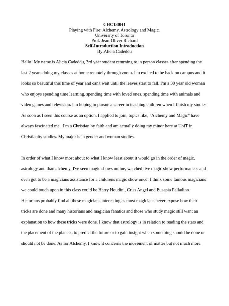 Intro Print Chc130 | PDF