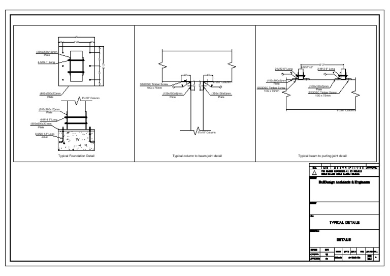 Typical Joint Details | PDF