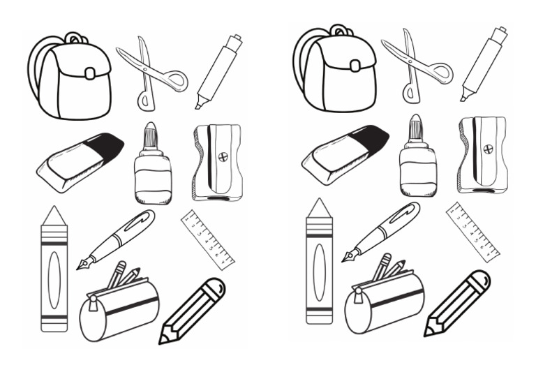 School Objects K5 | PDF