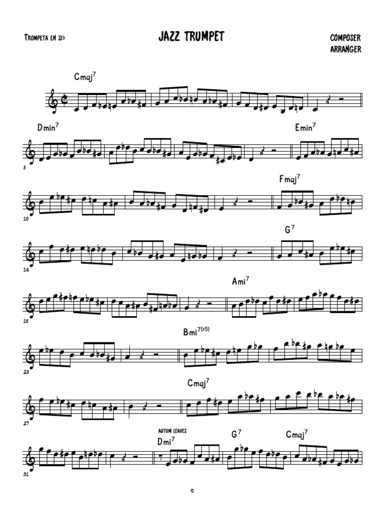 Jazz Trumpet | PDF